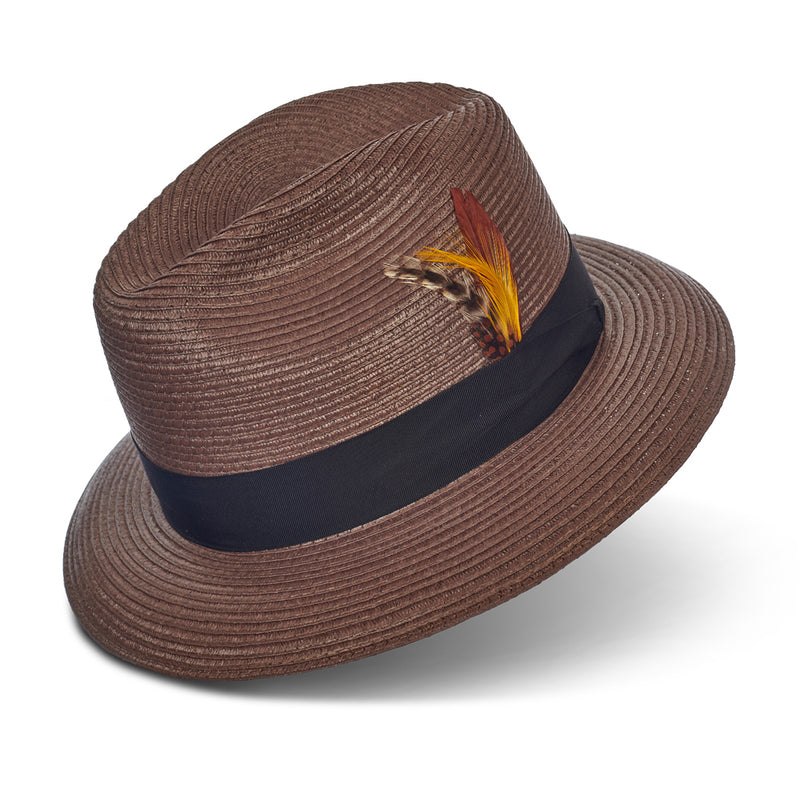 PINZANO Milan Pinched Straw (7609) - Penners