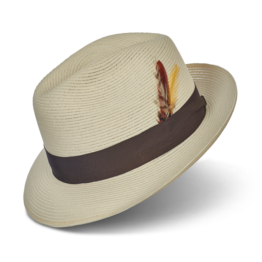 PINZANO Milan Pinched Straw (7609) - Penners